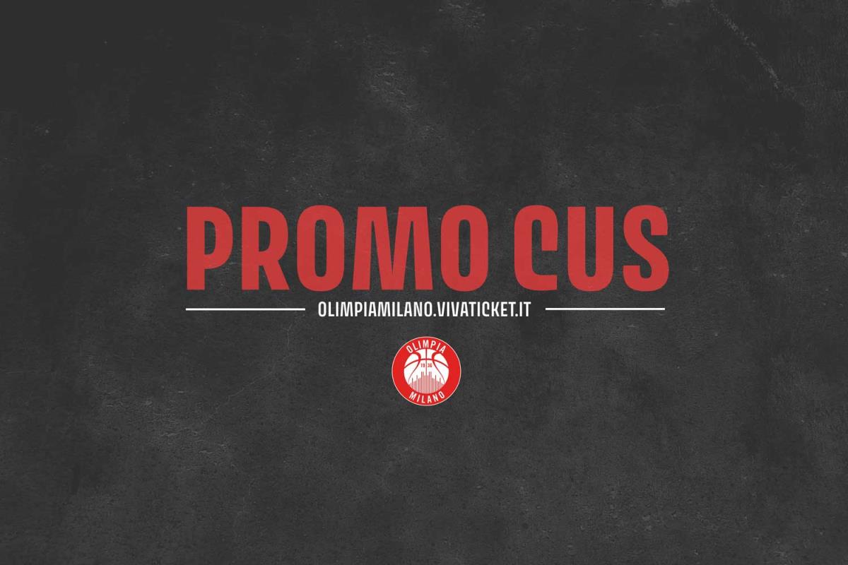 PROMO BIGLIETTI ZALGIRIS KAUNAS E FORTITUDO BOLOGNA - CUS Milano